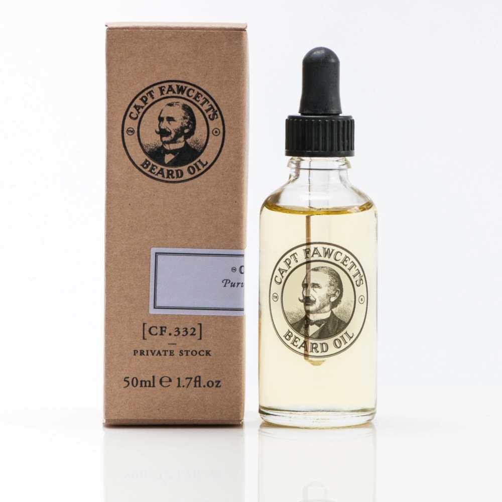 Captain Fawcett Private Collection Beard Oil | Abrahams Store