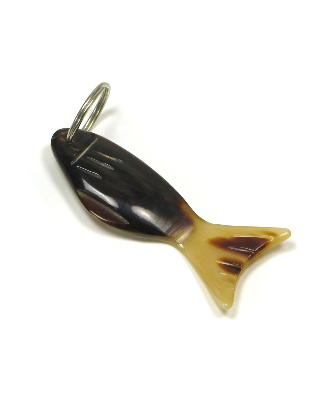Horn Fish Shaped Keyring - Abrahams Store