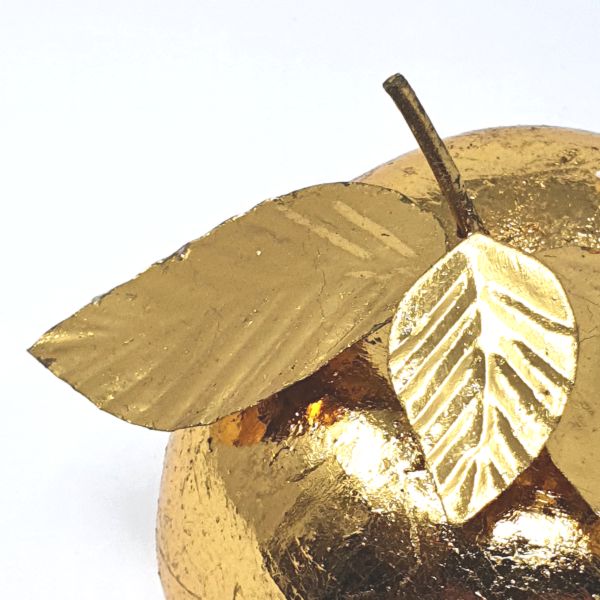 Gilded Gold Apple - Abrahams Store