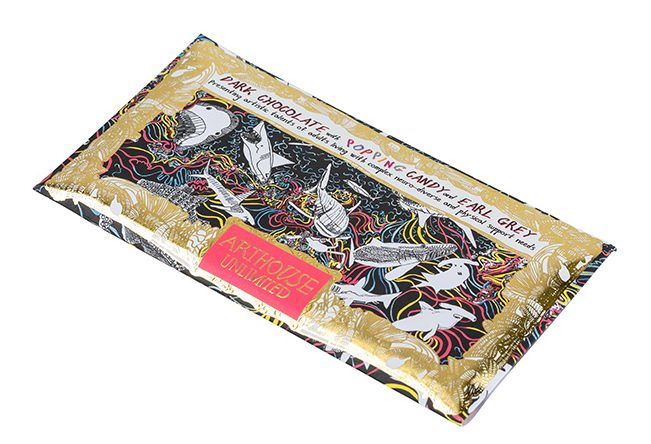 Rainbow Sharks Milk Chocolate with Popping Candy - Abrahams Store