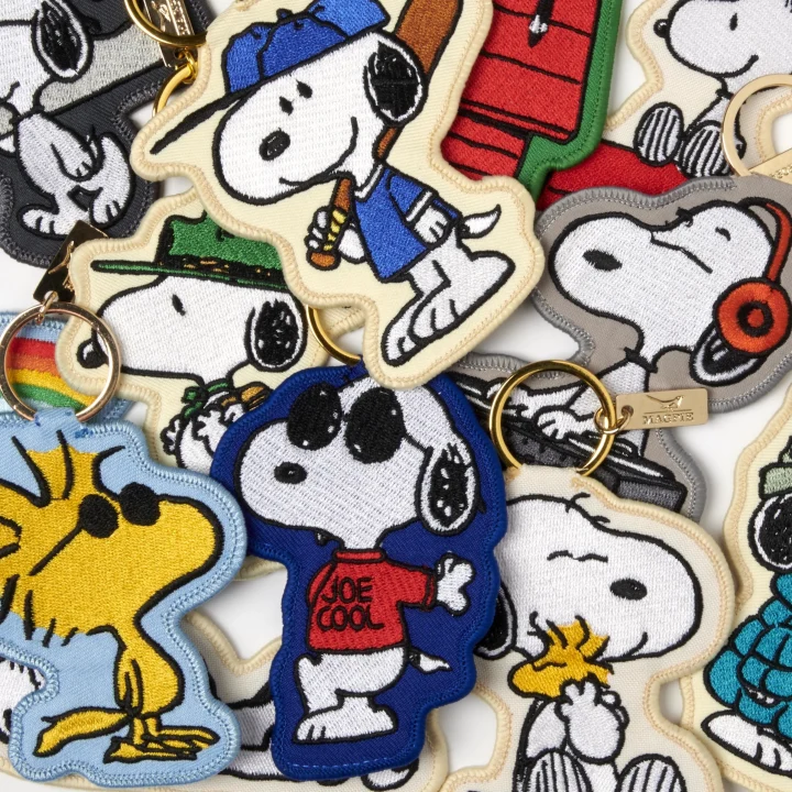 Characters from Peanuts as keyrings